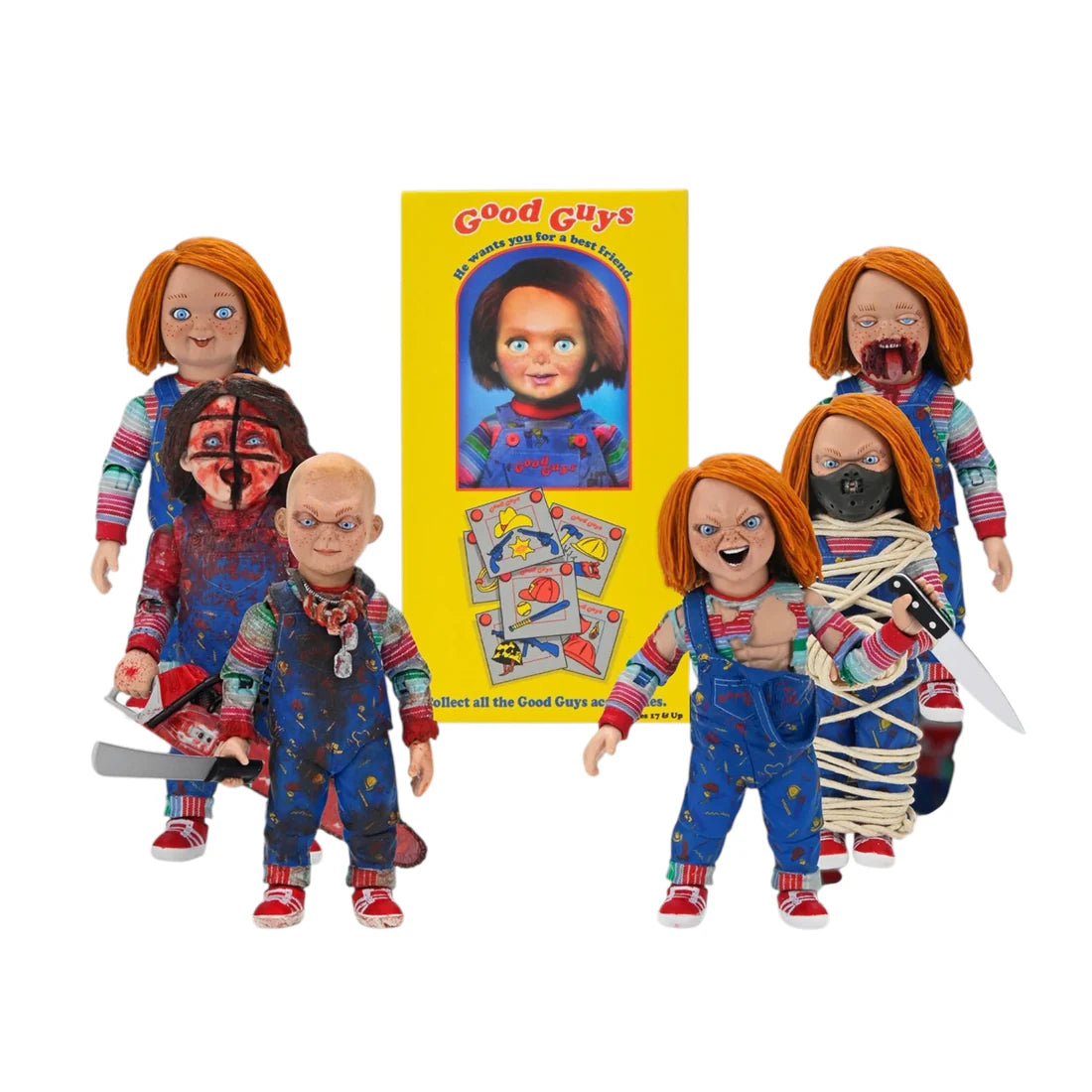 NECA Chucky TV Series Good Guy Blind Box 7” Figure – Geek Out
