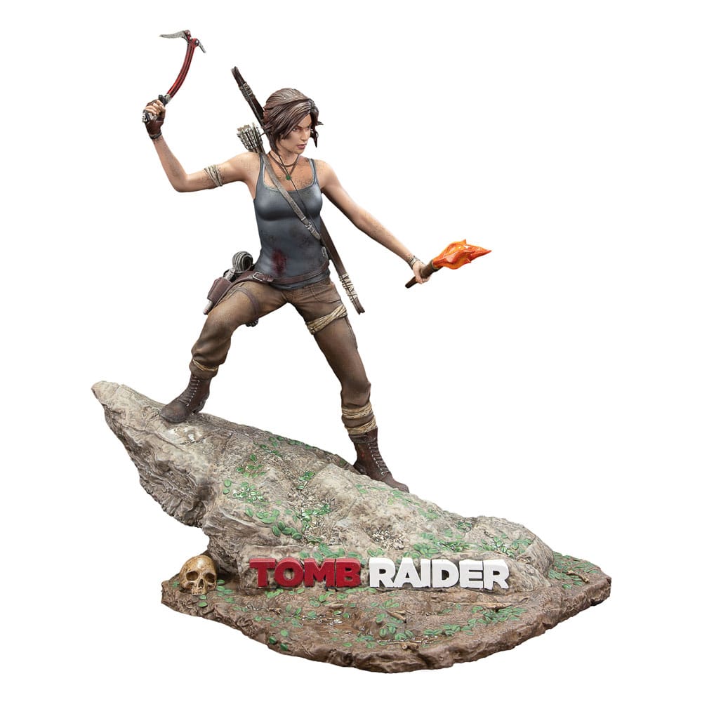Tomb Raider Lara Croft Survivor Era 33 cm PVC Statue – Geek Out