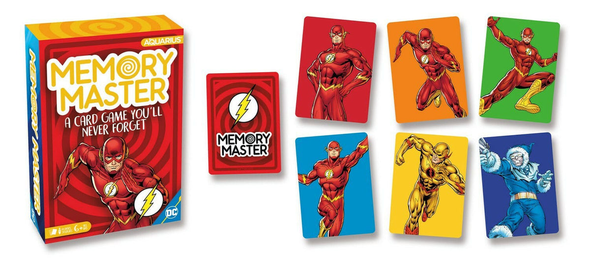 Flash Memory Master Card Game - DC Official Merchandise | Geek Out UK