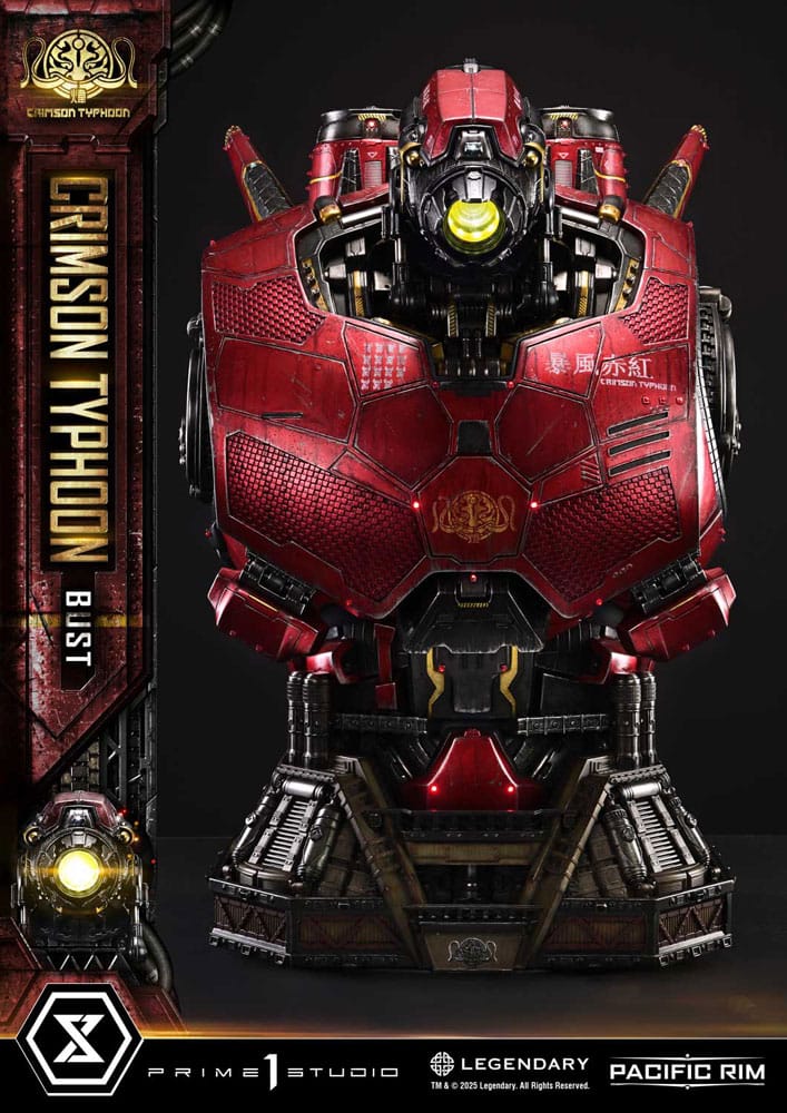 Limited Edition Pacific Rim Crimson Typhoon Life-Size Bust | Geek Out UK